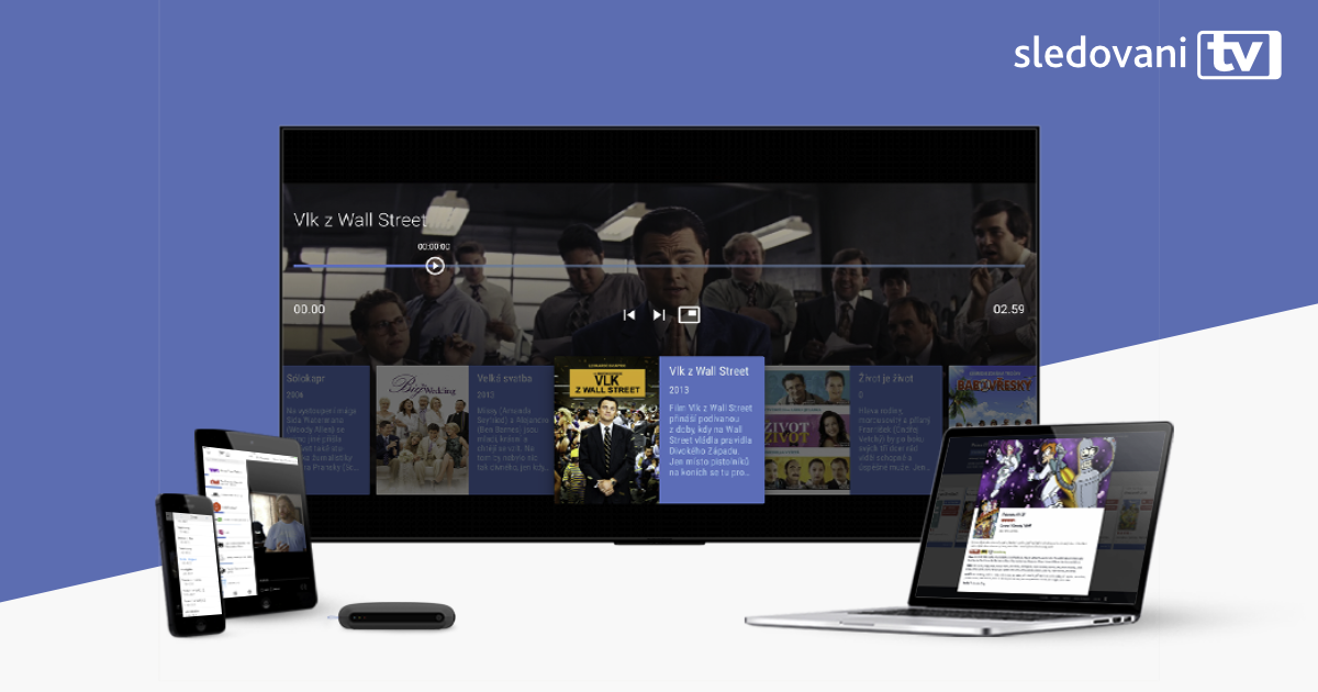 Internetová televize od SledovaniTV | SledovaniTV